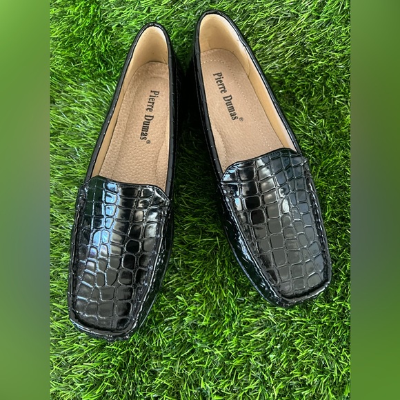 Pierre Dumas | Shoes | Pierre Dumas Nwob Black Crocodile Embossed ...